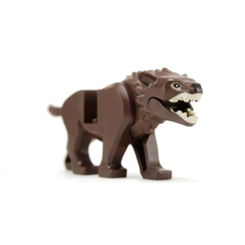 Hobbit Animal – Warg com Nariz Preto – Brickhub
